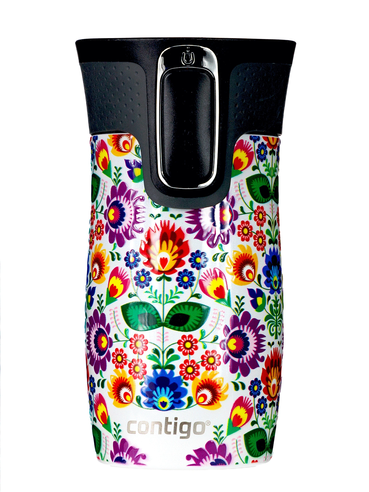 Contigo West Loop Mini 300ml thermal mug - Folklore - White Metallic ...